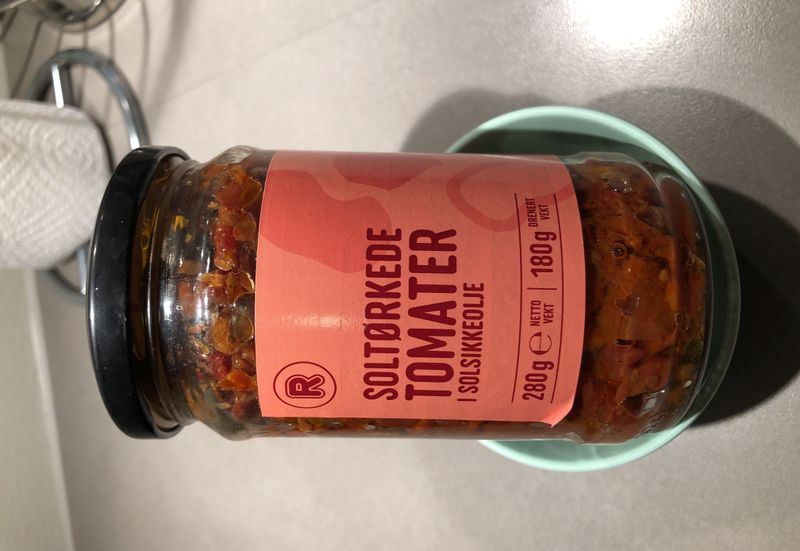 Soltørkede tomater, rema 1000 | Noba