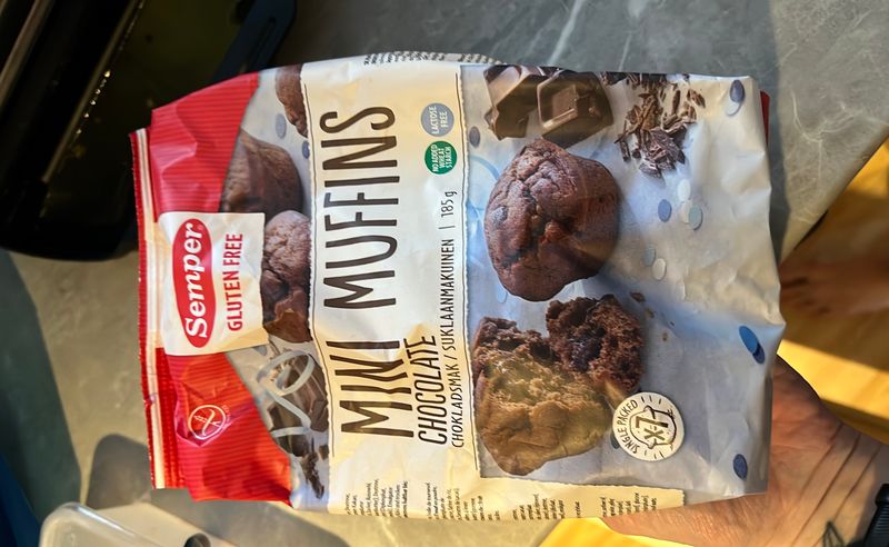 Mini muffins chocolate, Semper | Noba