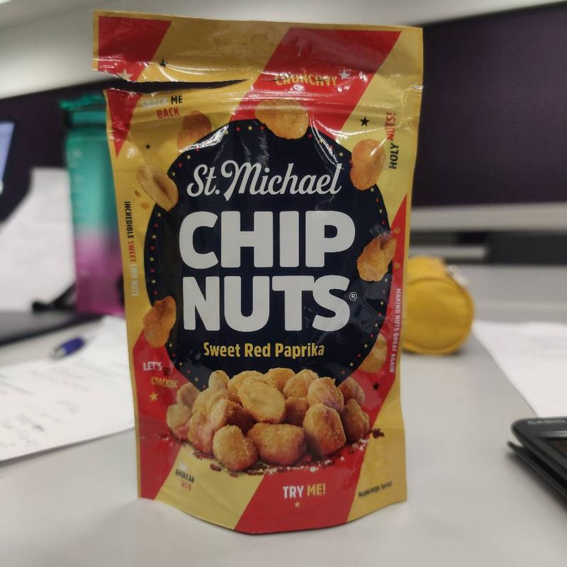 Chip nuts sweet red paprika, St. Michael | Noba