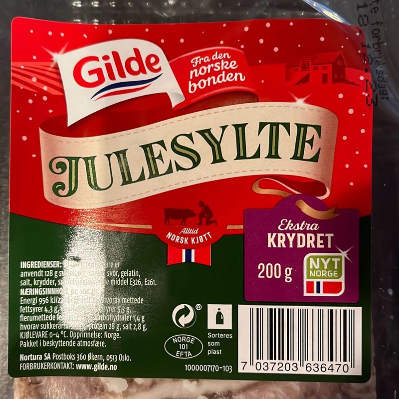Julesylte, Gilde | Noba