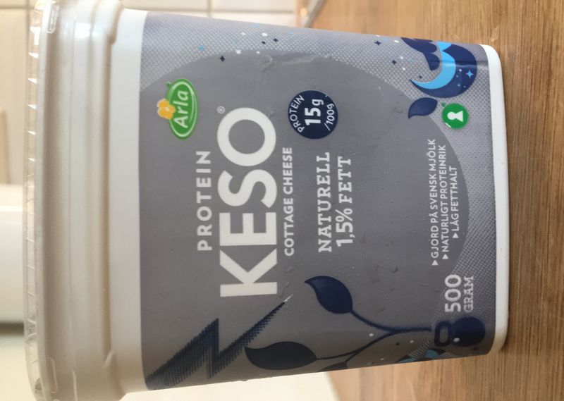 Keso cottage cheese, naturell, Arla | Noba